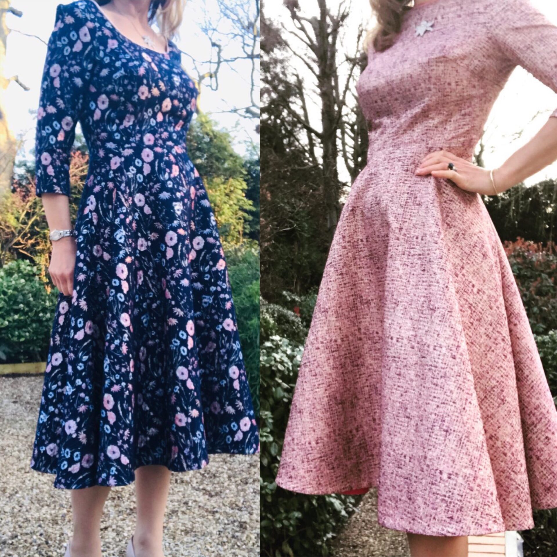 How to Sew with Metallic Brocade - Six Mignons