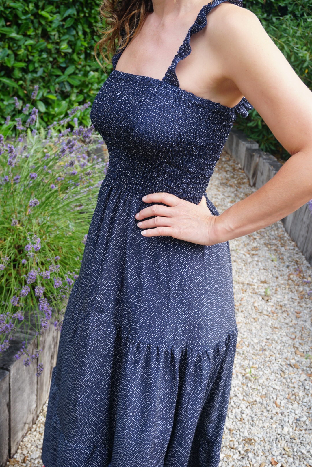 My first silk shirred dress - Six Mignons