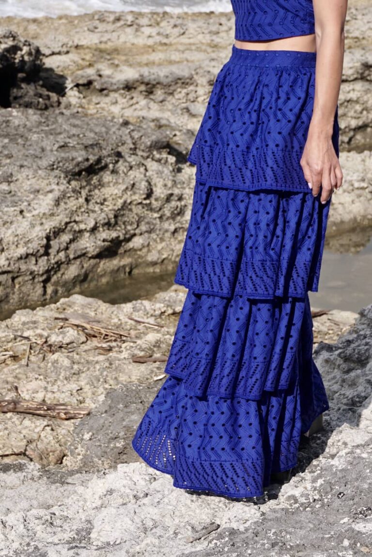 Tutorial: sewing a Zimmermann-like tiered ruffle skirt - Six Mignons